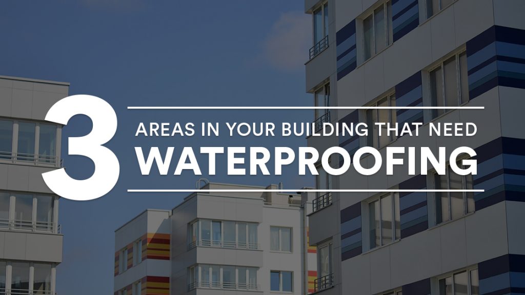 3 building spots that need waterproofing | Titan Waterproofing Sydney